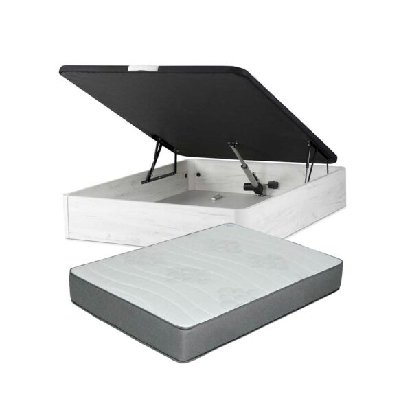 Canapé abatible Grecia roble cambrian 135 x 190 | Delivery Mobel ...